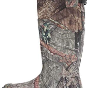 Bogs Men's Ten Point Camo Hunting Rainboot Rain Boot, Mossy Oak, 14