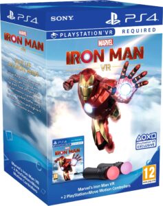 marvel’s iron man vr playstation move controller bundle (psvr required)