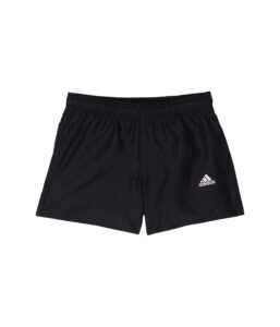 adidas boys' classic badge of sport swim shorts, black, medium