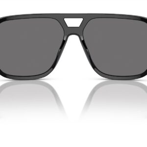 Dolce & Gabbana DG4354 Men's Sunglasses Black/Dark Grey 61