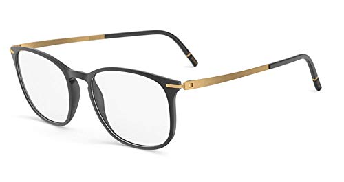 Eyeglasses Silhouette Momentum Full Rim 2920 9020 Black Onyx/Gold 54/18/145 3