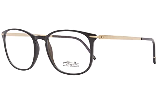 Eyeglasses Silhouette Momentum Full Rim 2920 9020 Black Onyx/Gold 54/18/145 3