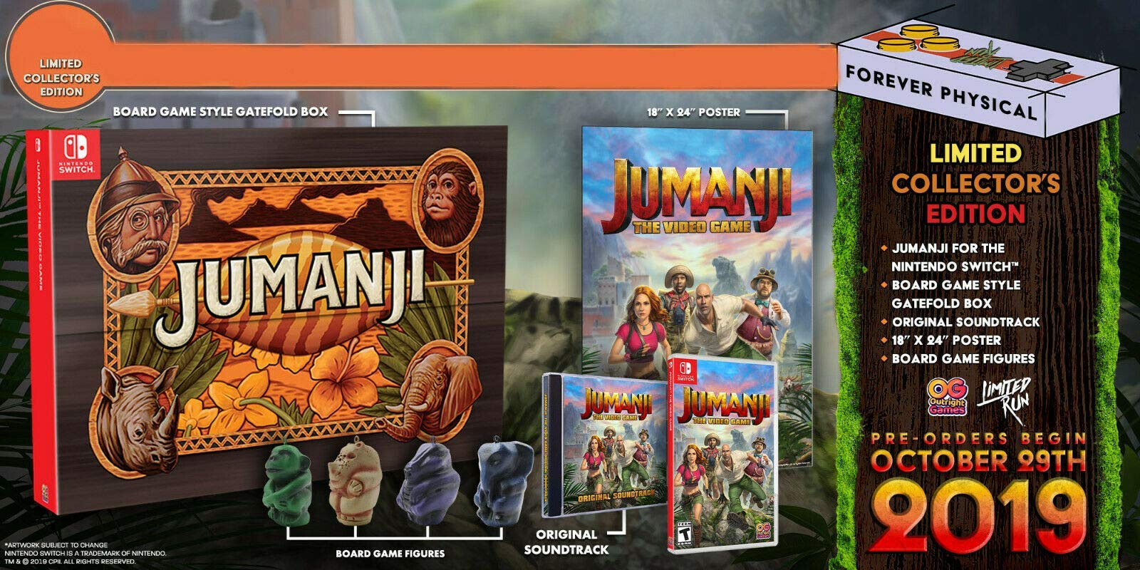 JUMANJI: The Video Game Collector's Edition (Switch)