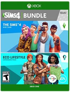 the sims 4 plus eco lifestyle bundle - xbox one