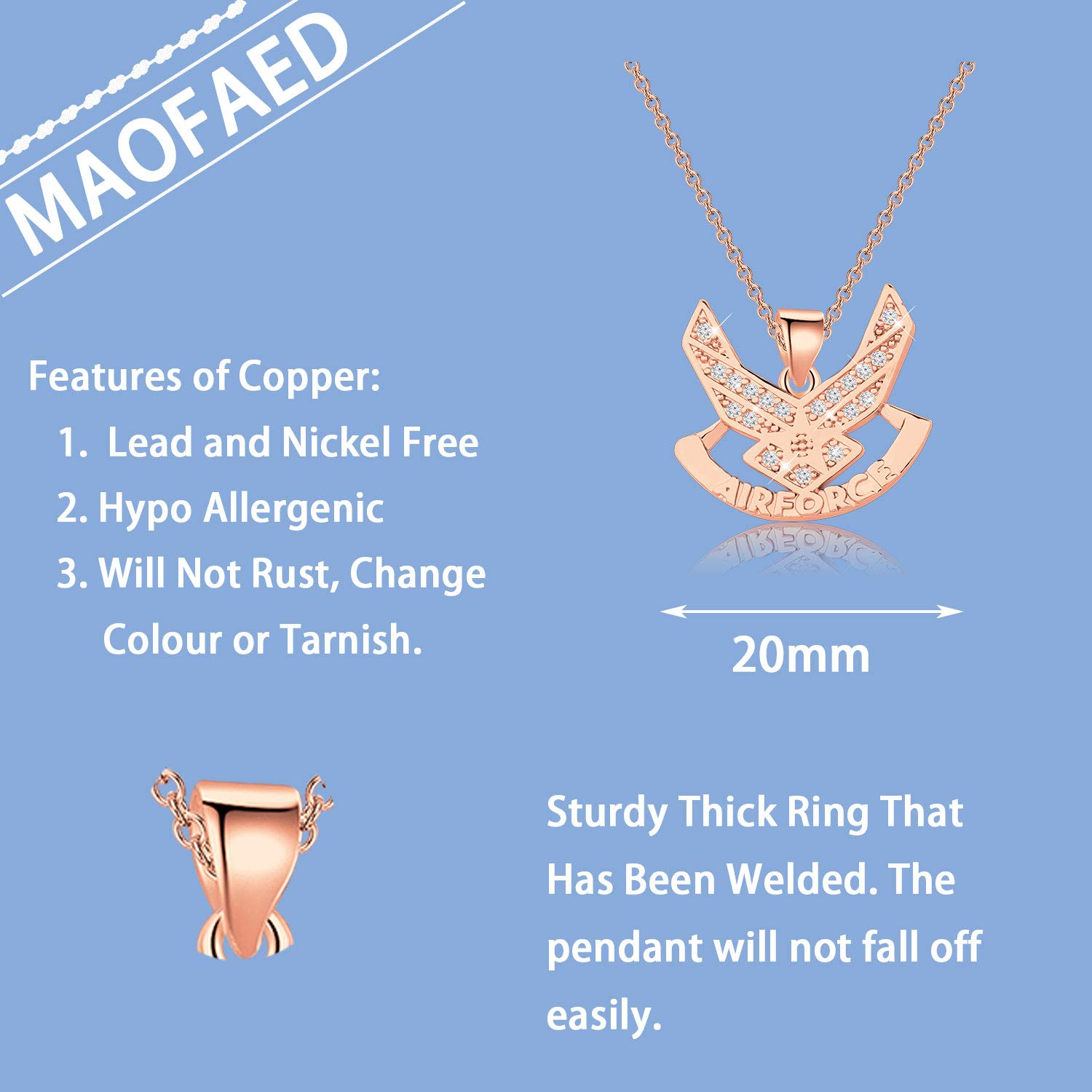 MAOFAED airforce necklace (airforce necklace)