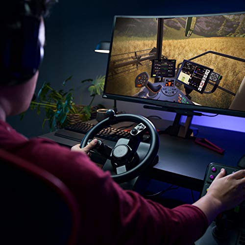 Tobii Eye Tracker 5 - Head Tracking and Eye Tracking in One Device for Simulation Gaming