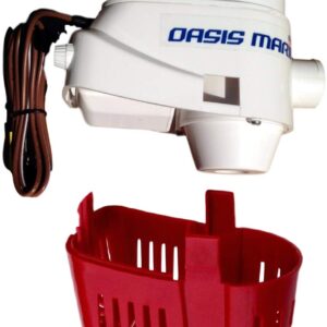 OASIS MARINE Automatic bilge pump (1100 GPH 1-1/8" hose outlet)