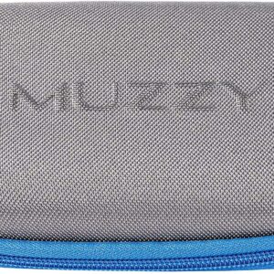 Muzzy Broadheads and Accessory Case, Grey/Blue (601)