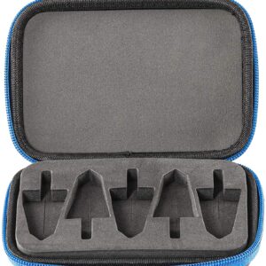 Muzzy Broadheads and Accessory Case, Grey/Blue (601)