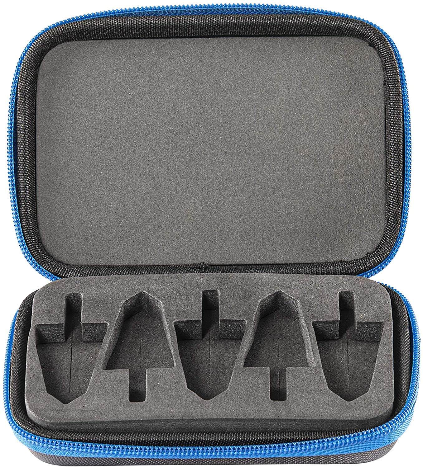 Muzzy Broadheads and Accessory Case, Grey/Blue (601)