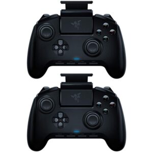 razer rz06-02800100-r3u1 raiju mobile gaming controller for android 4 remappable buttons 2 pack