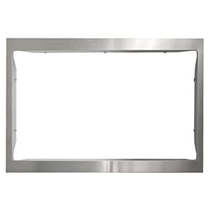 panasonic 24-inch microwave trim kit, stainless steel, for use with 1.2 cu ft nn-cd87ks panasonic microwave oven – nn-tk81kcs