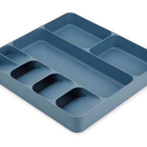 Joseph Joseph DrawerStore Kitchen Drawer Organizer Tray for Cutlery Utensils and Gadgets, One-size, Blue