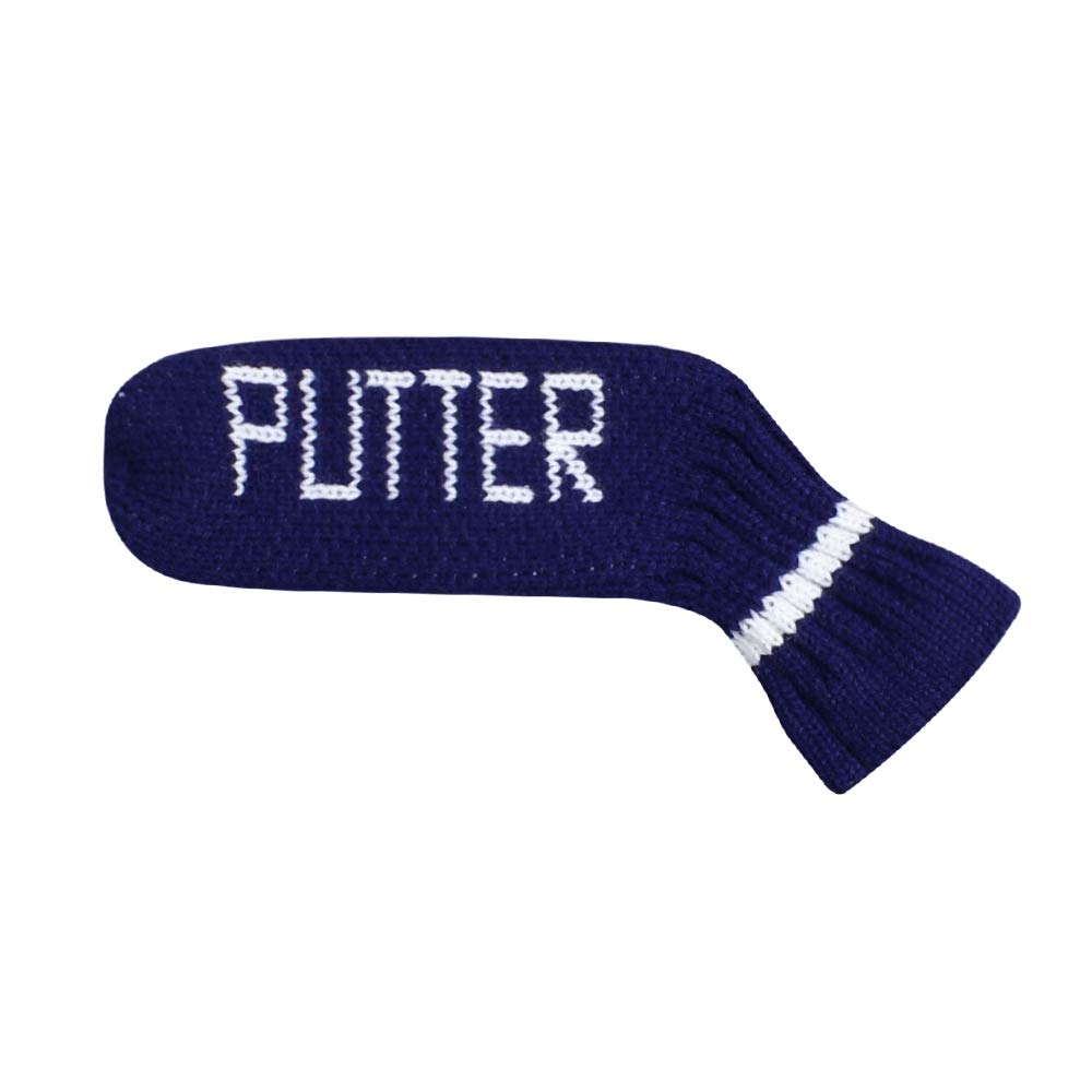 Scott Edward Blade Putter Cover Knitted, 1 Piece in Pack, Fits Golf Blade Putters Cute and Soft