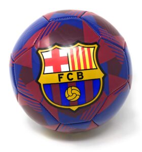 fc barcelona soccer ball size 5 messi barca futbol balon de futbol official licensed - great for kids soccer ball, players, trainers, coaches | soccer training | practice | shooting drills | skills