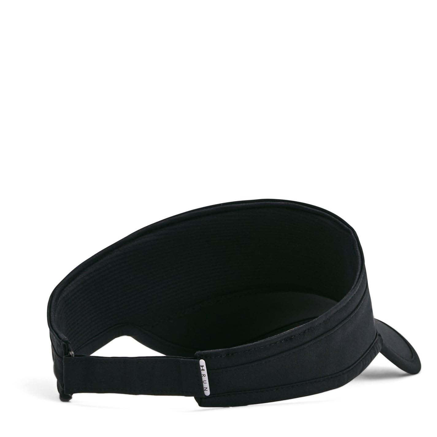 Under Armour Launch Run Visor, Black (001)/Reflective, One Size Fits Most