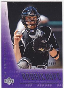 2003 upper deck robby hammock rookie hype /999