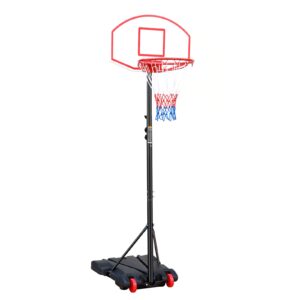 kids adjustable basketball hoop outdoor 7ft portable basketball hoop goals system in backyard gym family easy to move indoor or outdoor