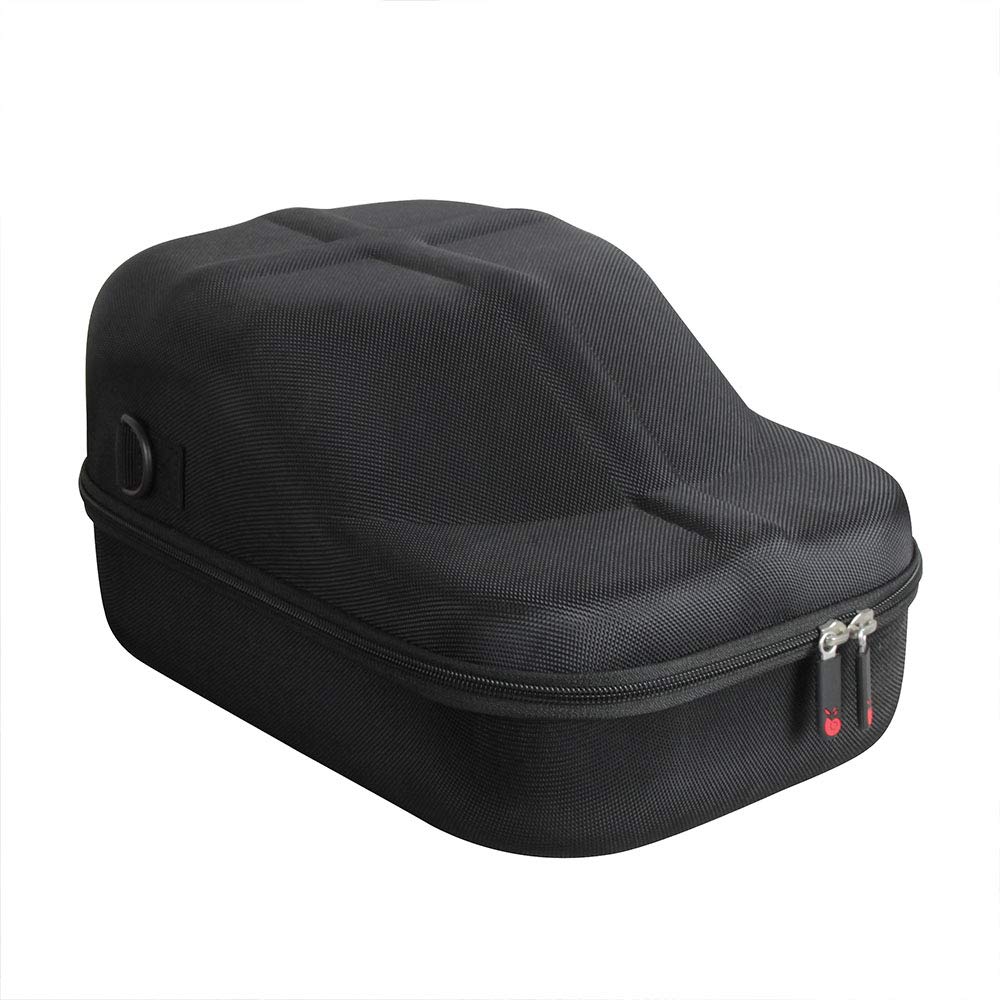 Hermitshell Baseball Hat Case Hard Travel Cap Carrier Case Holder for 6 Caps Hat Bag (Black)