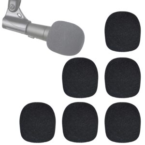 sm58 pop filter compatible with shure sm58 microphone, sm58s sm58-lc ball type mic to reduce wind noises, windscreen microphone cover by youshares (6 pack）