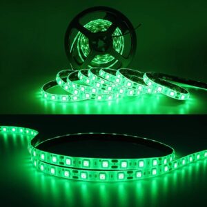 Obcursco Pontoon LED Light Strip, Waterproof Marine LED Light Boat Interior Light Boat Deck Light for Night Fishing. Ideal for Pontoon and Fishing Boat (Green)