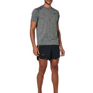 Under Armour Men's Launch 5-inch Shorts , Black (001)/Reflective , Medium