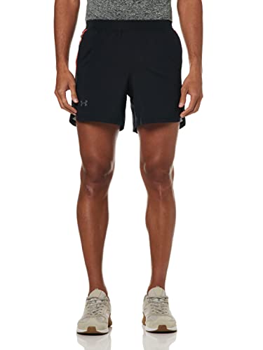 Under Armour Men's Launch 5-inch Shorts , Black (001)/Reflective , Medium