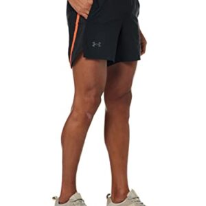 Under Armour Men's Launch 5-inch Shorts , Black (001)/Reflective , Medium