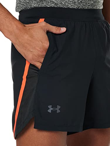 Under Armour Men's Launch 5-inch Shorts , Black (001)/Reflective , Medium