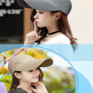 YEKEYI Outdoor Quick Dry Baseball Cap with Long Bill,UPF 50+ Sun Hats for Men and Women