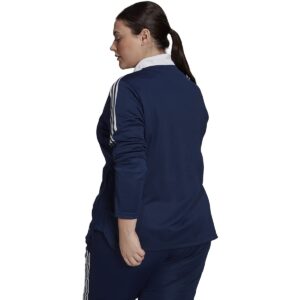 adidas womens Tiro 21 Track Jacket Team Navy Blue 1X