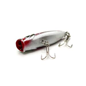 n/c SEASKY Fishing Plug Lures Micro Popper Topwater Trout Attack in Freshwater (Green)