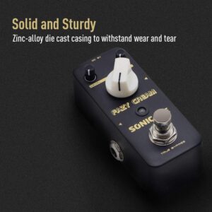 SONICAKE Fuzz Guitar Effect Pedal Fazy Cream Vintage Fuzz Pedal True Bypass