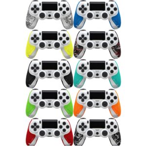 Lizard Skins DSP Controller Grip for PS4 Controllers – PS4 Gaming Grip - PlayStation 4 Compatible Grip 0.5mm Thickness - PRE Cut Pieces - Easy to Install – 10 Colors (Jet Black)