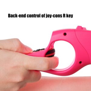 HEATFUN Game Gun Controller Compatible with Switch Shooting Games Wolfenstein 2: The New Colossus, Big Buck Hunter Arcade - Switch and Other Shooting Games - Pink (1 Pack)