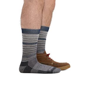 Darn Tough Frequency Crew Lightweight Sock with Cushion - Men's Gray X-Large