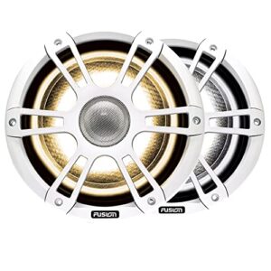 garmin fusion signature series 3, sg-fl772spw sports white 7.7-inch marine speakers, with crgbw led lighting, a brand