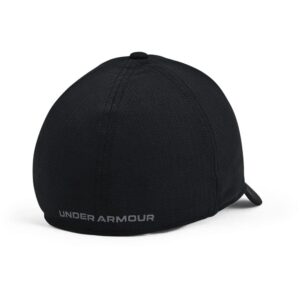 Under Armour Iso-chill Armourvent Fitted Hat, Black (001)/Pitch Gray, Large/X-Large