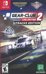 gear club unlimited 2 - tracks edition nintendo switch