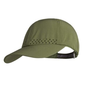 women quick drying baseball cap sun hats mesh lightweight uv protection for outdoor sports - multiple colors (#2 army green)