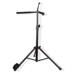 mr.power adjustable foldable tripod stand for cello with hook for bow