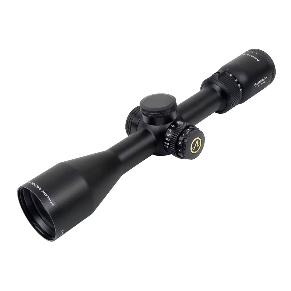 Athlon Optics Argos HMR 2-12x42 Riflescope - AHMC SFP IR, Black