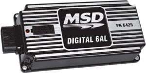 msd digital 6al ignition control box, black, part #msd-64253, 11,000 rpm range