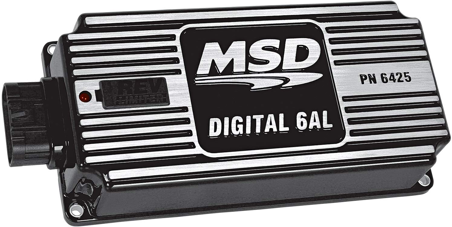 MSD Digital 6AL Ignition Control Box, Black, Part #MSD-64253, 11,000 RPM Range