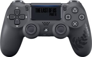 playstation the last of us part ii dualshock4 wireless controller limited edition for ps4 4 controller, gray, main-48409