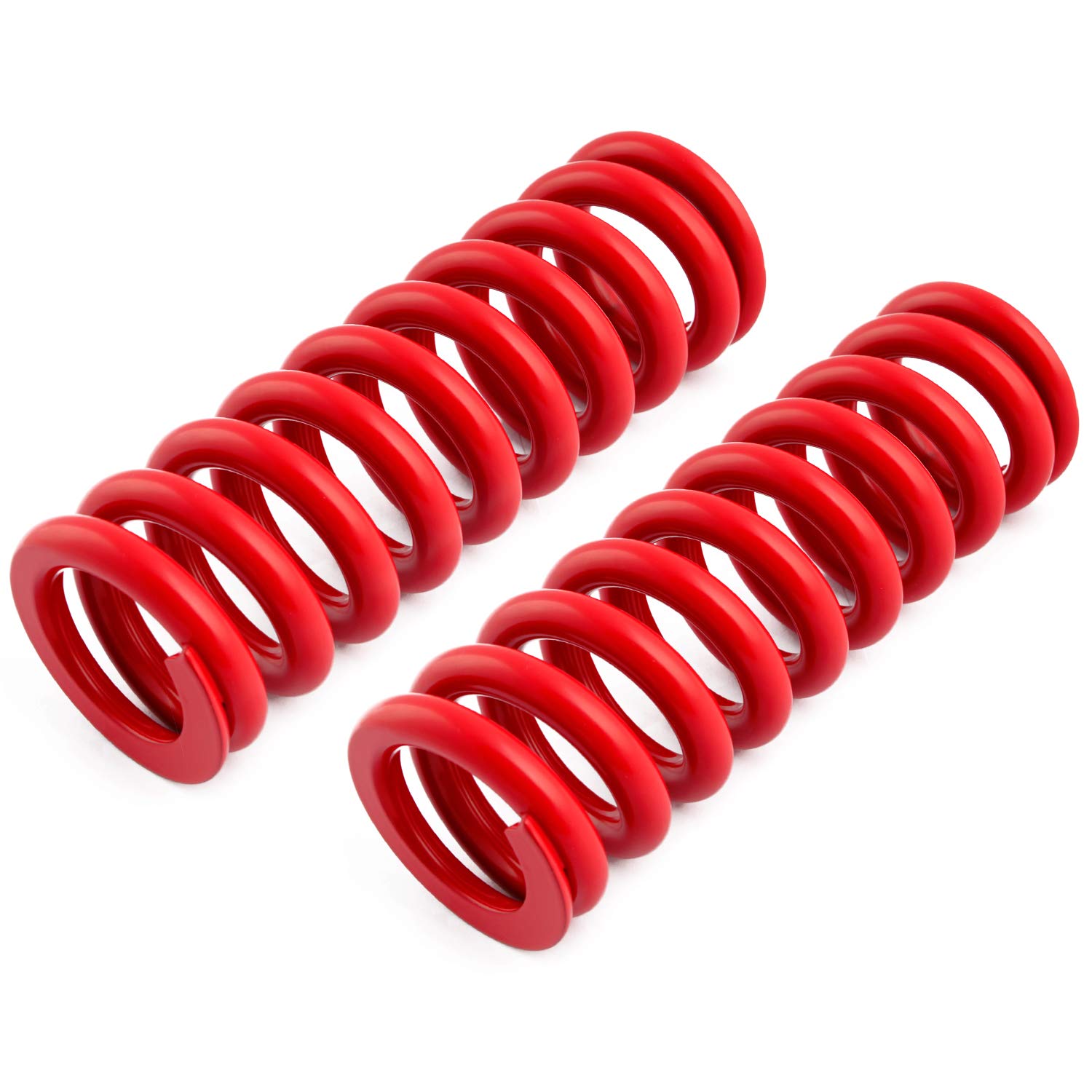 MOSNAI Golf Cart Springs for Yamaha G14, G16, G19, G20, G22, G29 Golf Cart Heavy Duty Rear Springs(2PCS Red)