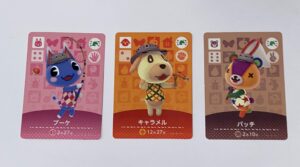 amiibo animal crossing cards 3 pack japan import for nintendo switch- switch lite- -wii u-3ds