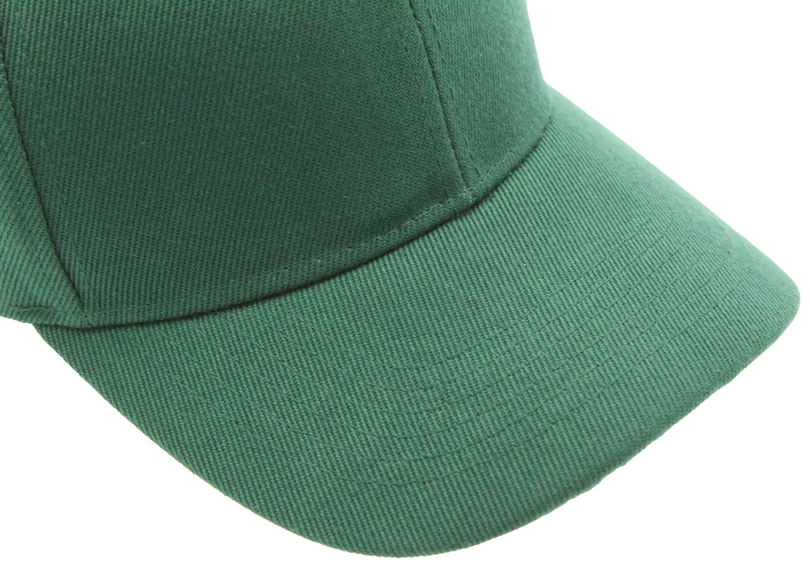 AZTRONA Baseball Cap Men Women - Adjustable Plain Sports Fashion Quality Hat, DGN Dark Green