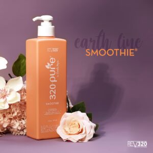 Rev320 320 Pure Smoothie - Leave In Conditioner - Pure Extracts - Frizz Control Lock In Moisture (16oz)