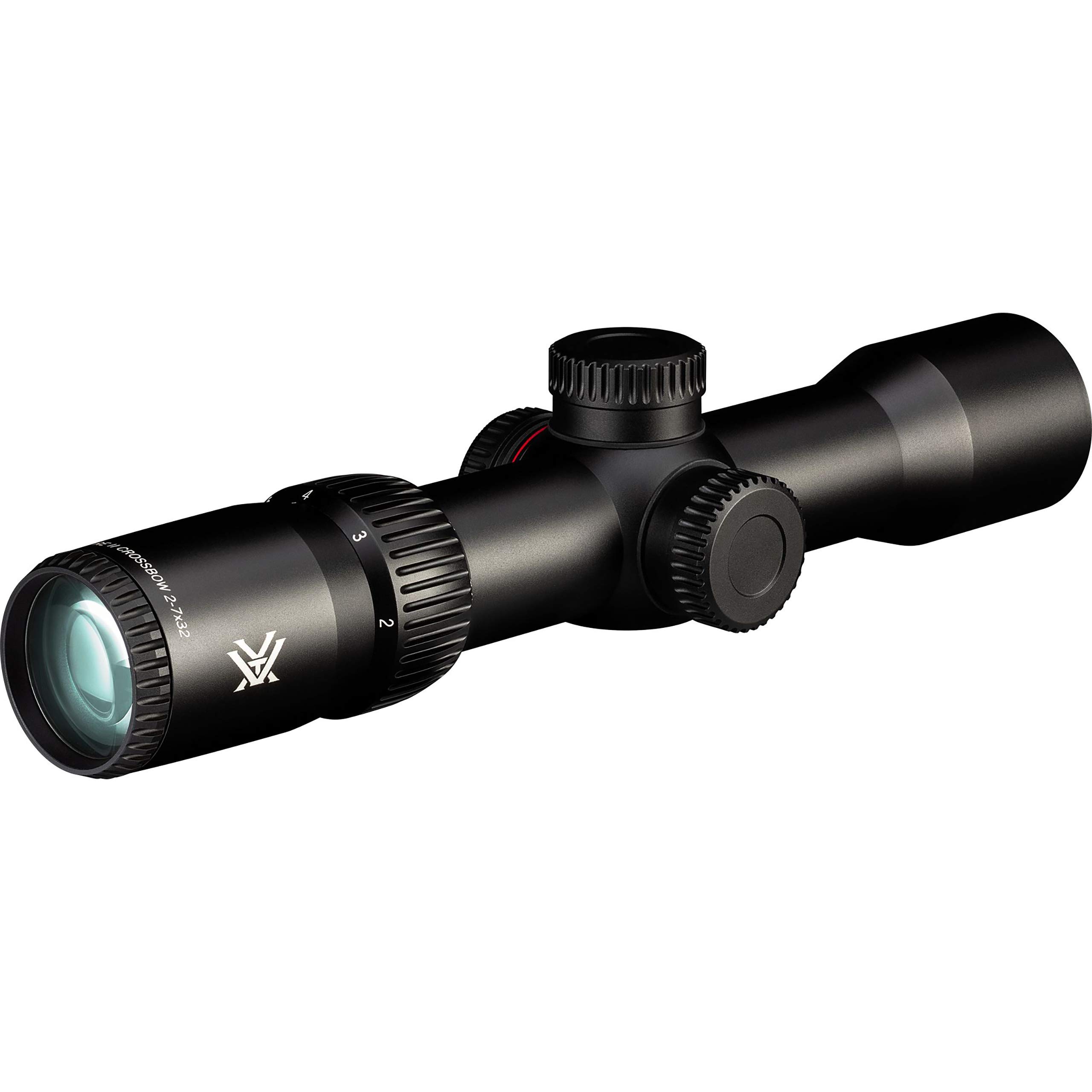 Vortex Optics Crossfire II 2-7x32 Second Focal Plane Crossbow Scope Kit - XBR-2 Reticle,Black